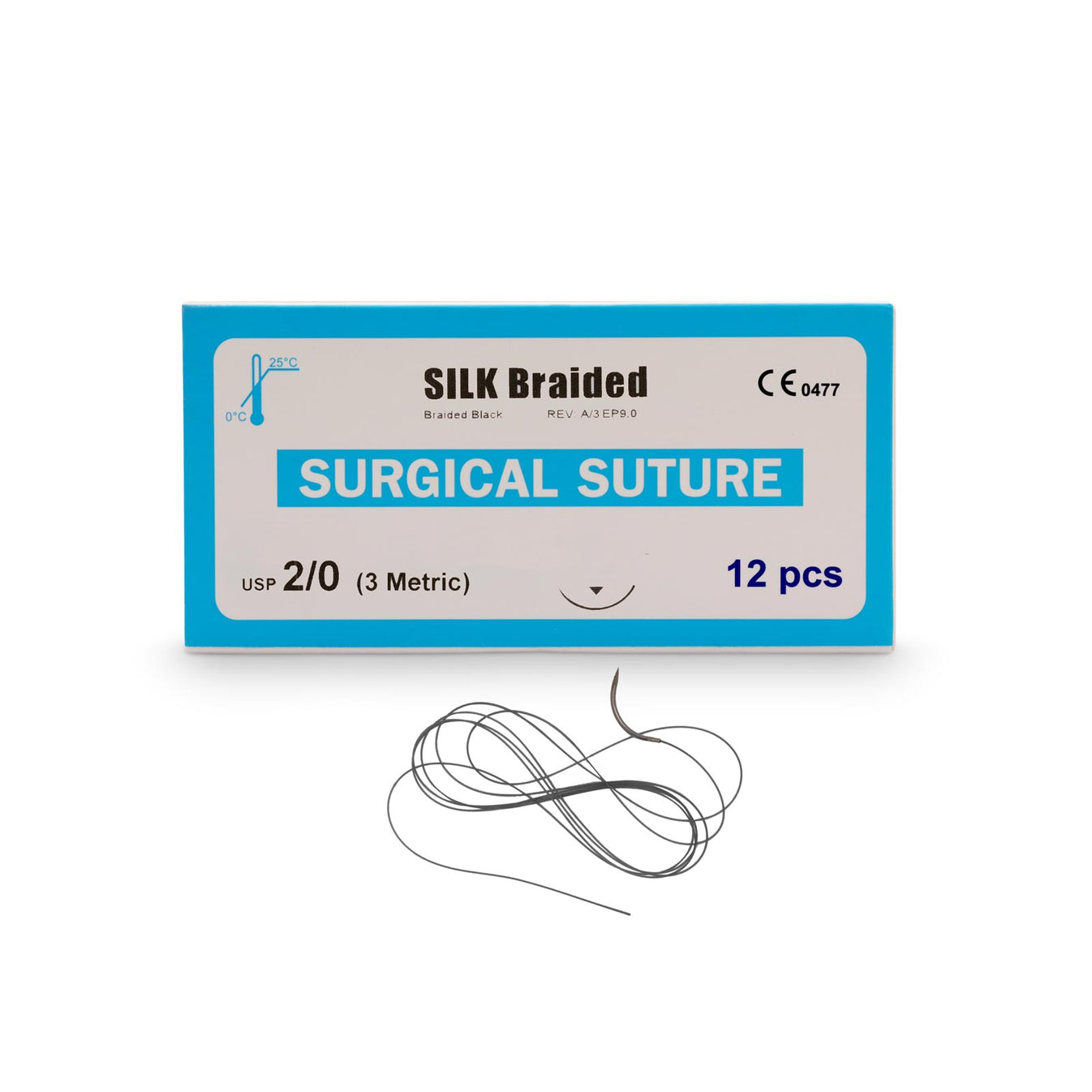 Silk Braided Non-Absorbable Suture – Buydental UAE
