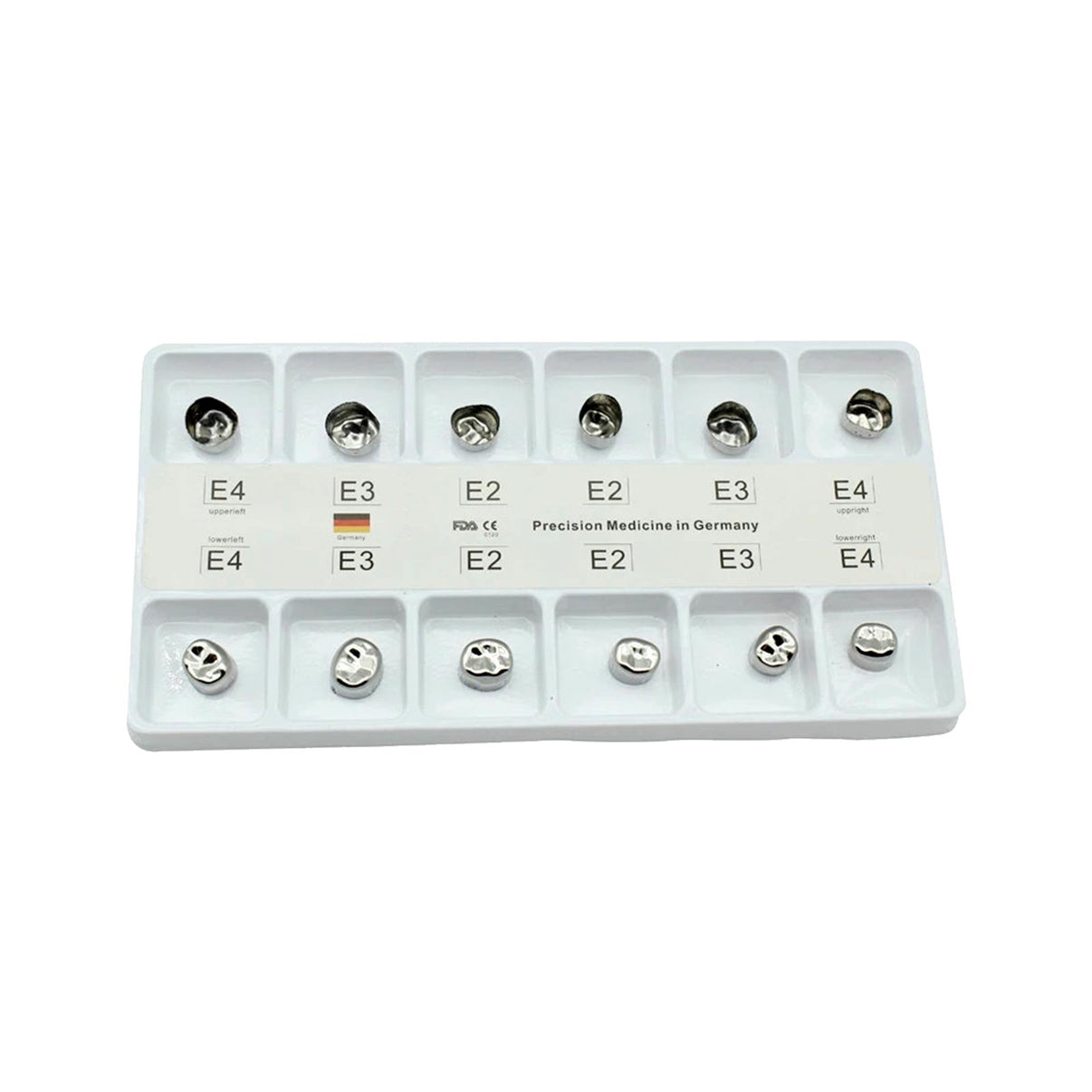Preformed Temporary Stainless Steel Crowns For Kids – Buydental UAE